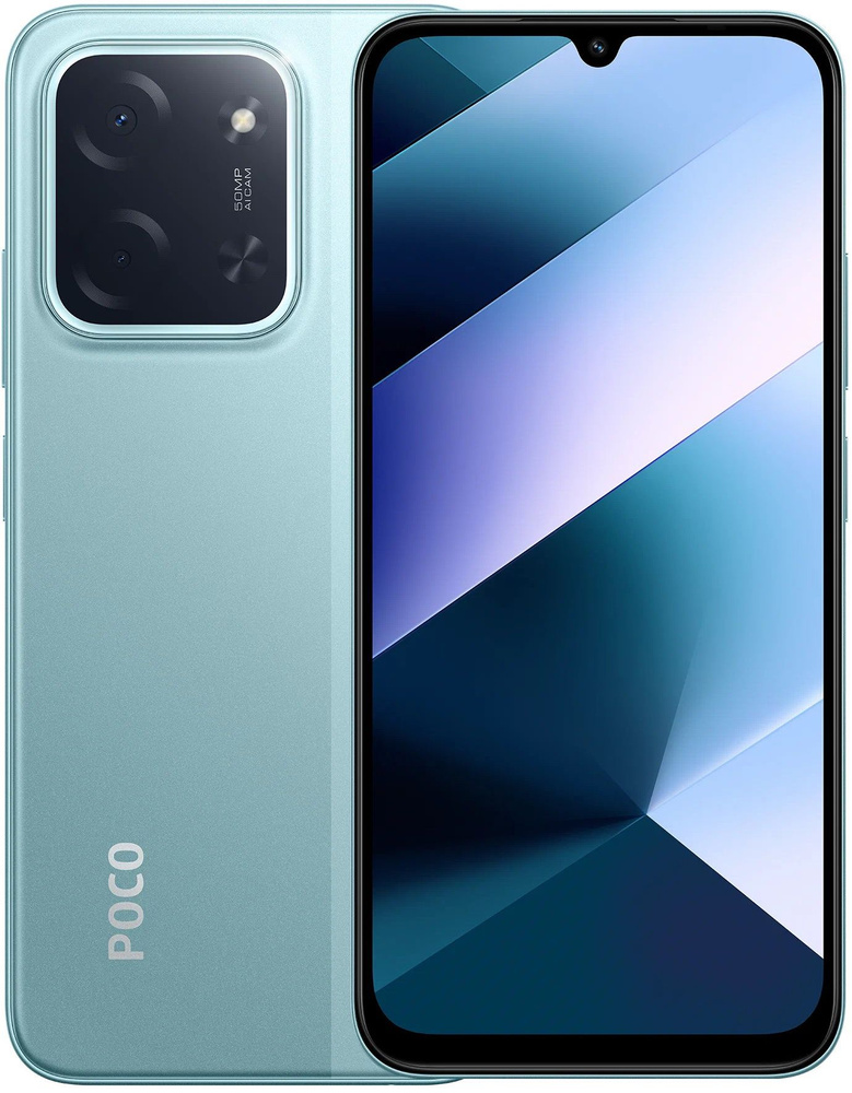 Смартфон Poco C85 128 ГБ 6 ГБ Зеленый 6.9 IPS C85 6+128 Green купить c ...