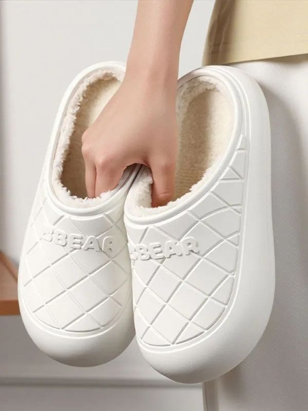 Галоши Мужской, Женский белый EVA Система скоростной шнуровки Зима Круглый нос купить c ...