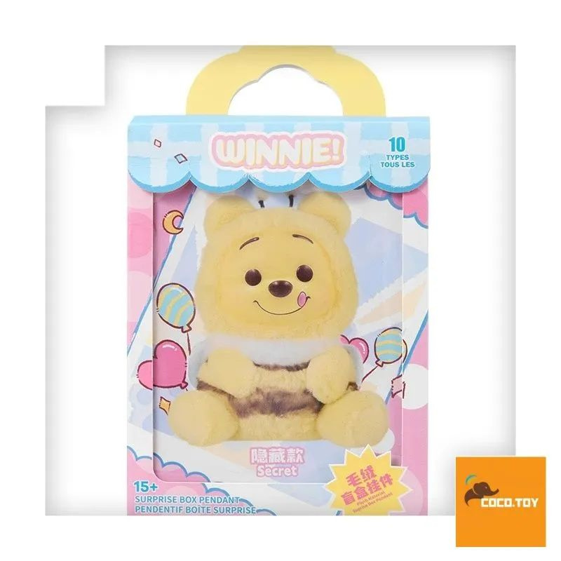 Winnie Лабубу Стич Labubu Stitch Игрушка сюрприз Blind Box miniso ...