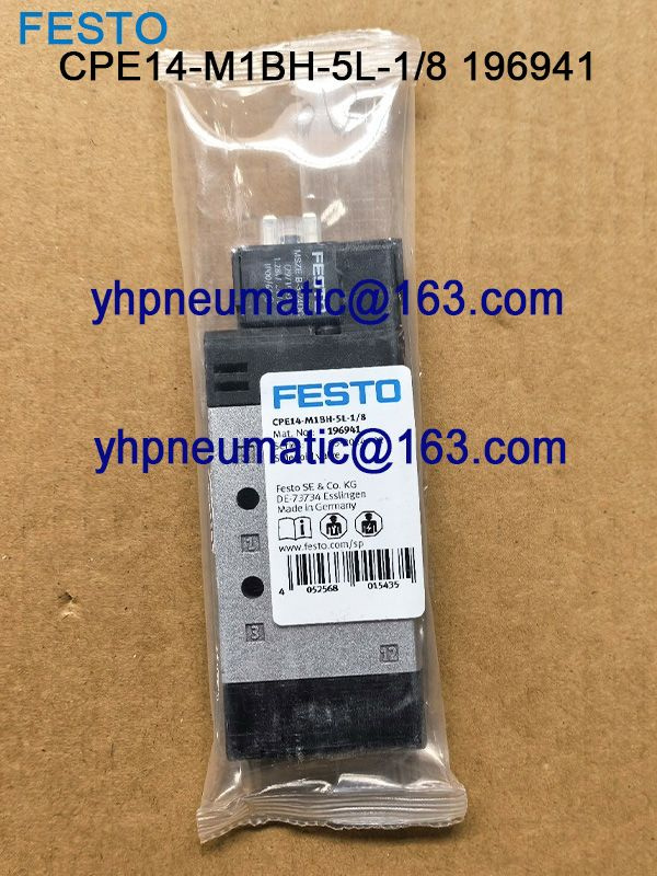 FESTO CPE14-M1BH-5L-1/8 196941 Соленоидный клапан купить на OZON по ...