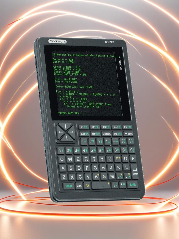 Набор Clockwork PicoCalc Kit - Pico-H Raspberry Pi Pico Handheld ...