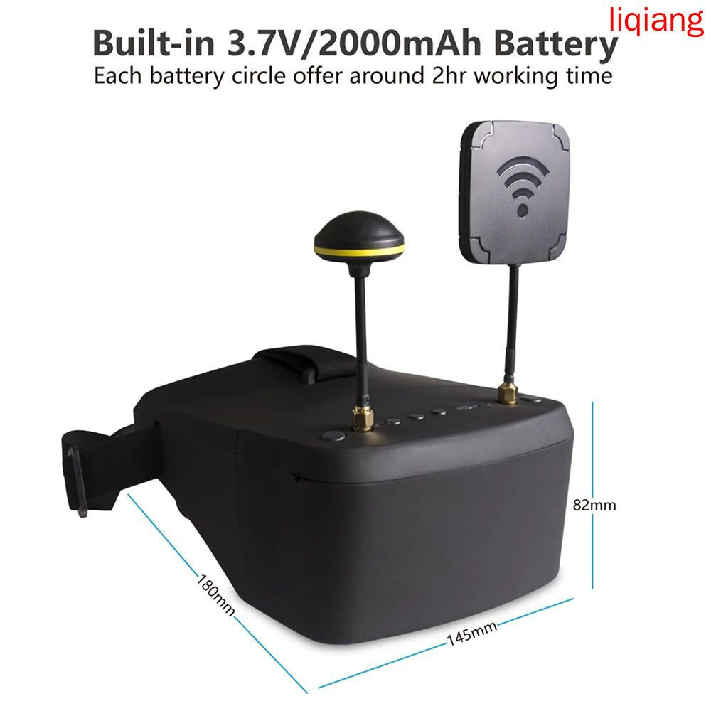 9IMOD EV800D 5-дюймовые 5,8-граммовые 40-канальные съемные очки ...