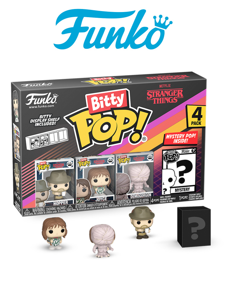 Фигурка Funko Bitty POP! Stranger Things 4-Pack Series 4 купить на OZON ...
