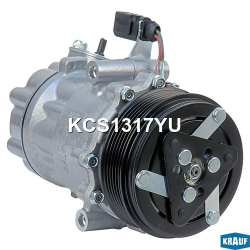 Компрессор кондиционера KRAUF KCS1317YU (соответствует VAG 6RD 820 803 D) для VOLKSWAGEN Polo ...