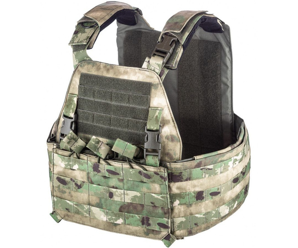 Разгрузочный бронежилет Wartech TV-124 "Север", плитник 6094, с быстросбросом (мох ATFG) L/XL ...