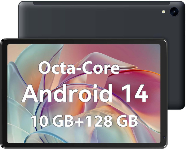 Pixsol Планшет C106-B 10" IPS 1280x800, 10 ГБ / 128 ГБ 5000 черно-серый, серый металлик купить c ...