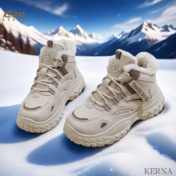 Кроссовки Женский KERNA, размер 34 D Зима Шнурки Россия купить c доставкой на OZON по низкой ...