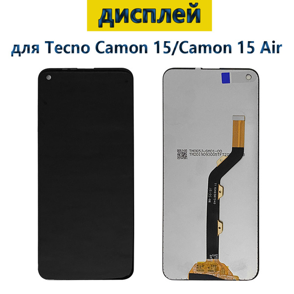 Дисплей для Tecno Camon 15 CD7/Camon 15 Air CD6 с тачскрином черный ...