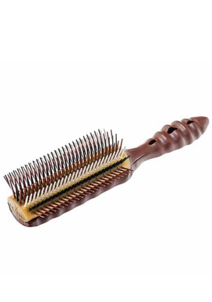 Y.S. Park Щетка для укладки Y.S. Park Dragon Air 9 рядов шоколад YS-DB24 choco mix, подарок ...