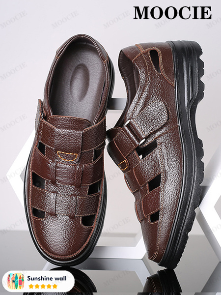 Сандалии Мужской MOOCIE, размер 45 Натуральная кожа, Каучук Лето купить c доставкой на OZON по ...