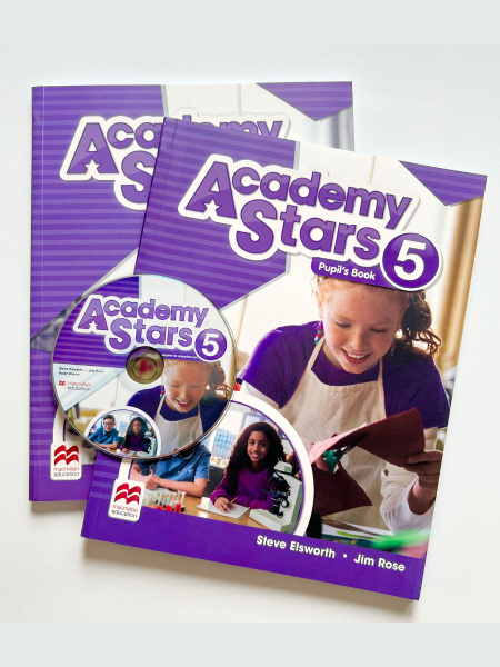 Комплект Academy Stars 5: Pupils Book (Учебник) + Workbook (Рабочая ...
