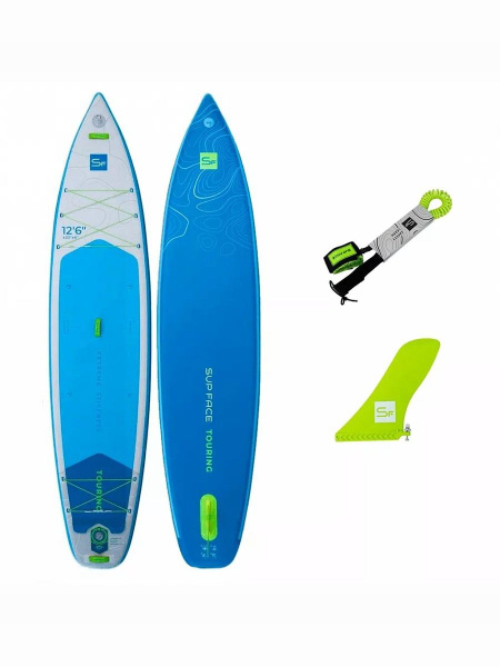 Сапборд SUP face Touring 12.6x32x6 Rental S25 (381x81x15 см) надувной двухслойный / доска для ...