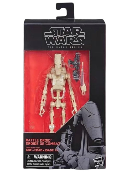 Фигурка Hasbro Star Wars The Black Series Battle Droid 6 Inch Action ...