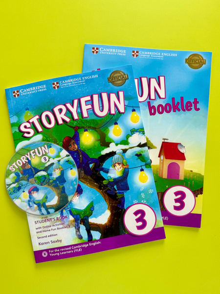 Storyfun 3 Student's Book + Homefun Booklet 3+ CD (2nd Edition) купить ...