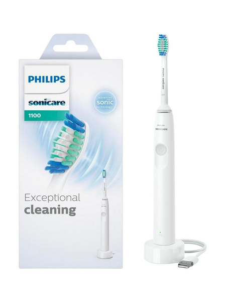 Philips Sonicare Электрическая зубная щетка 1100 Series HX3641/02 ...
