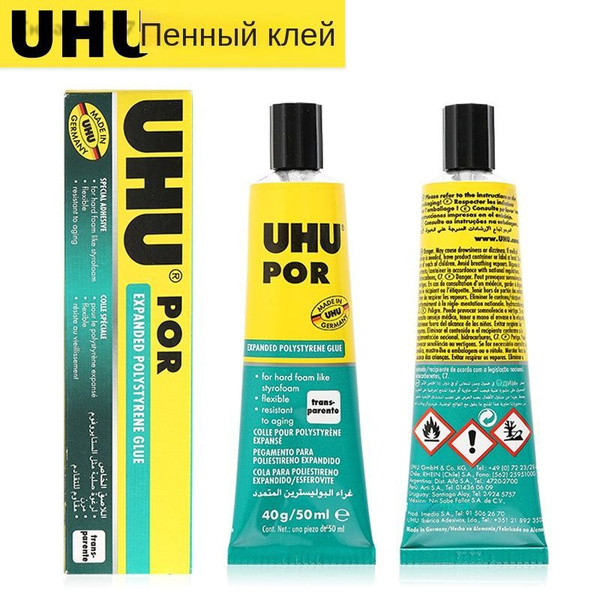 UHU Клей канцелярский 1 шт., 50 мл./ 50 г. купить на OZON по низкой ...