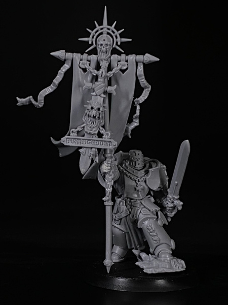 Crusade ancient Black Templar. миниатюра по вселенной warhammer 40000 ...