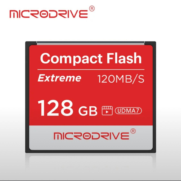 Карта памяти Compact Flash 128Gb (800x) UDMA7 (запись до 90MB/сек ...