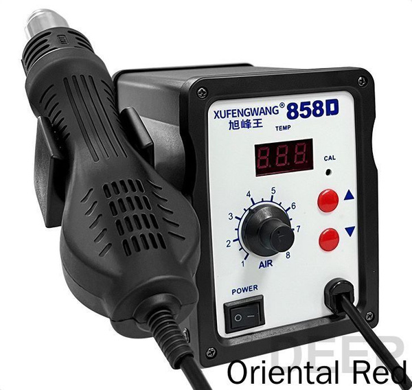 Паяльный фен Element 858D купить на OZON по низкой цене (3084491749)