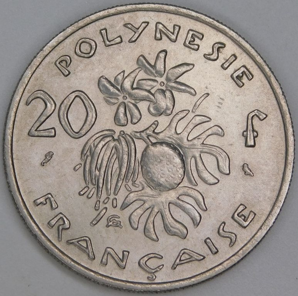Французская Полинезия 20 франков 1967 КМ6 aUNC арт. 54842 купить на OZON по низкой цене (3164812060)