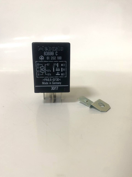 Характеристики 1319750A Реле электромагнитное Thermo Top 12V min. 2A ...