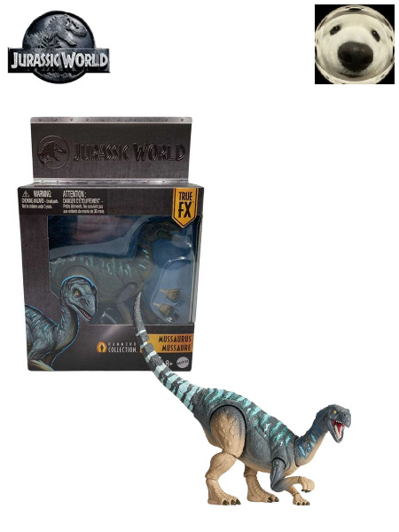 Mattel Jurassic World Hammond Collection Mussaurus / Модель динозавра ...
