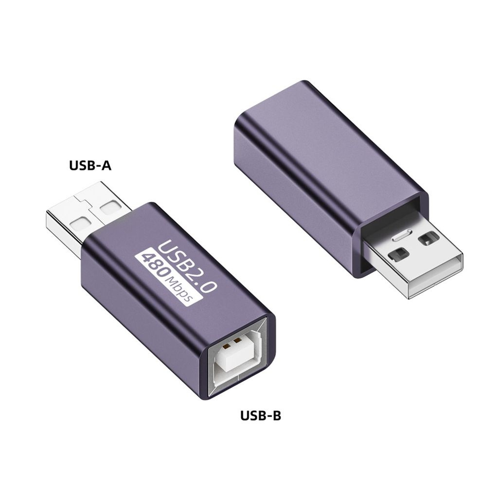 Адаптеры USB B, женский к мужскому, USB/Micro USB/Mini USB/MiDi/TypeC ...