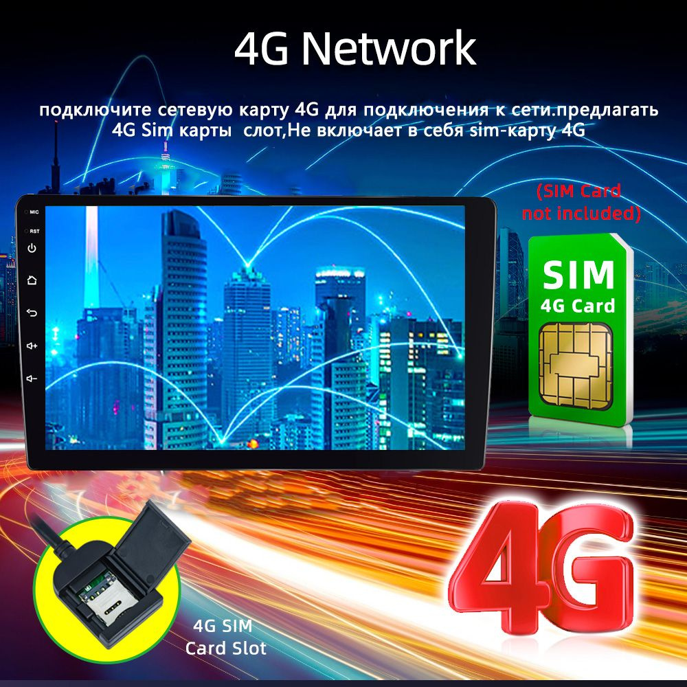 TOYOUSONIC Автомагнитола, диагональ: 9", 2 DIN, 2ГБ/64ГБ купить на OZON по низкой цене (2731404215)