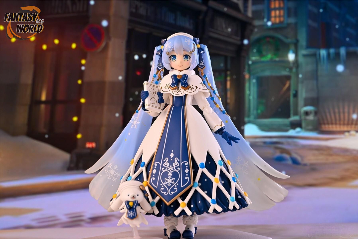 Фигурка Хацунэ Мику Снег figma EX-064 GSC / Max Factory Miku Glowing Snow Action Figure купить ...