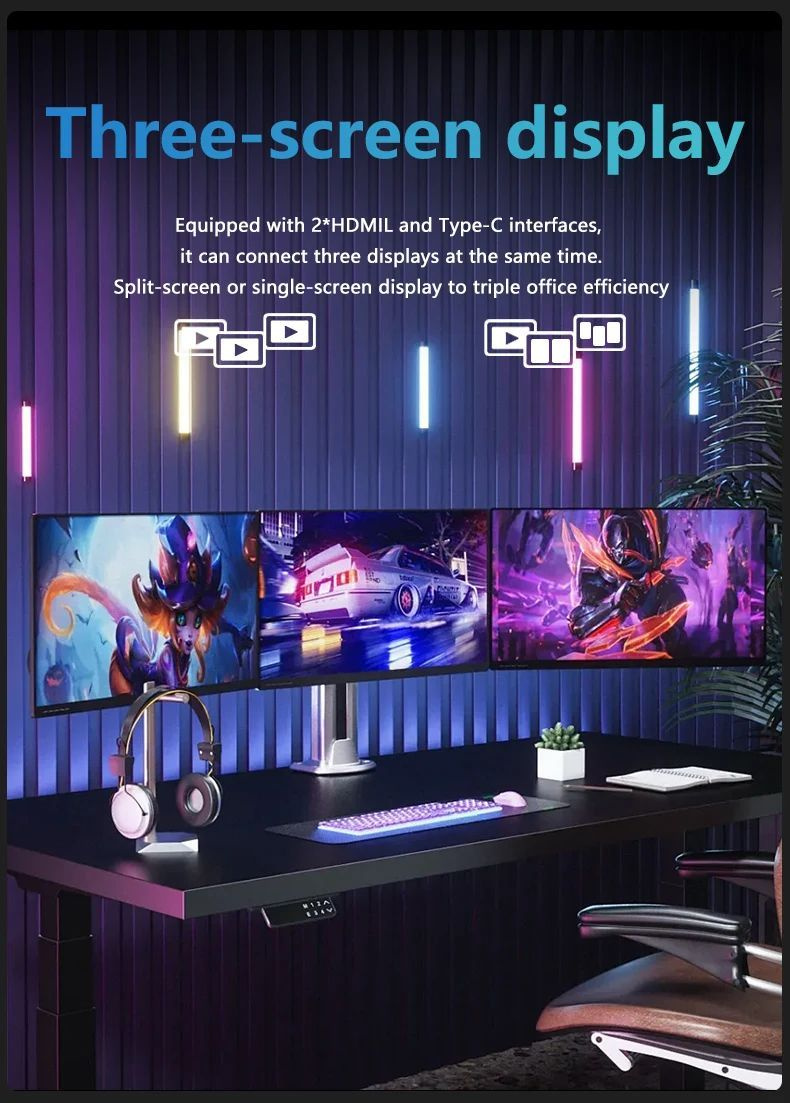 Мини-ПК TOPC MINI PC AMD Ryzen (AMD Ryzen 7 7840HS, RAM Отсутствует ...