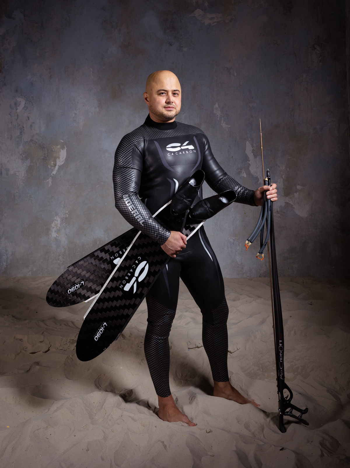 Ружье-арбалет для подводной охоты C4 Mr. CARBON 2.0, 65 см купить c доставкой на OZON по низкой ...