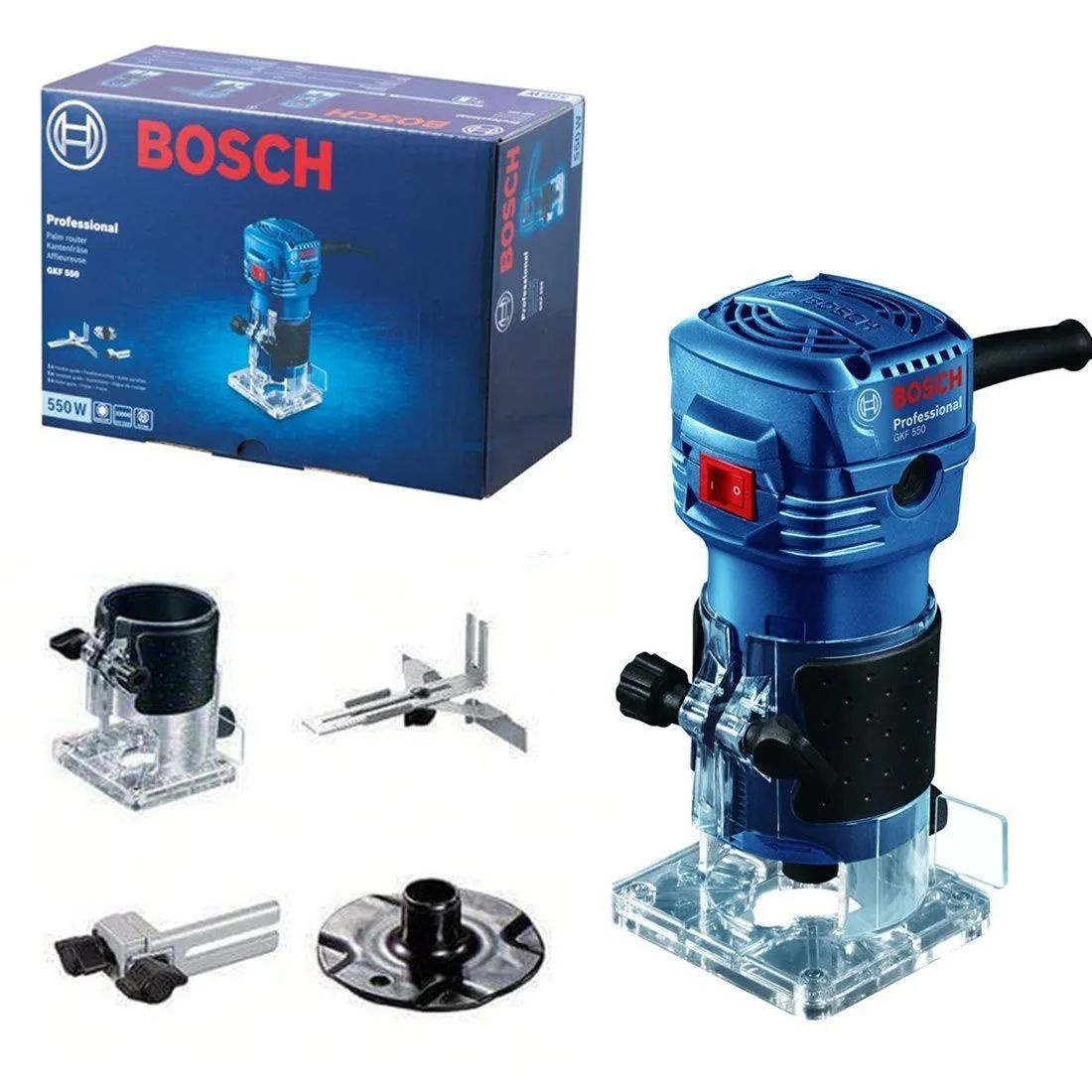Фрезер электрический Bosch GKF 550 550Вт, 06016A0020 купить на OZON по ...