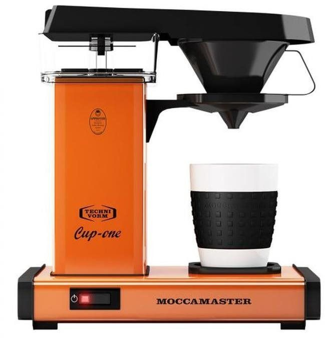 Moccamaster Кофеварка капельная Moccamaster Cup-One Orange, черный ...