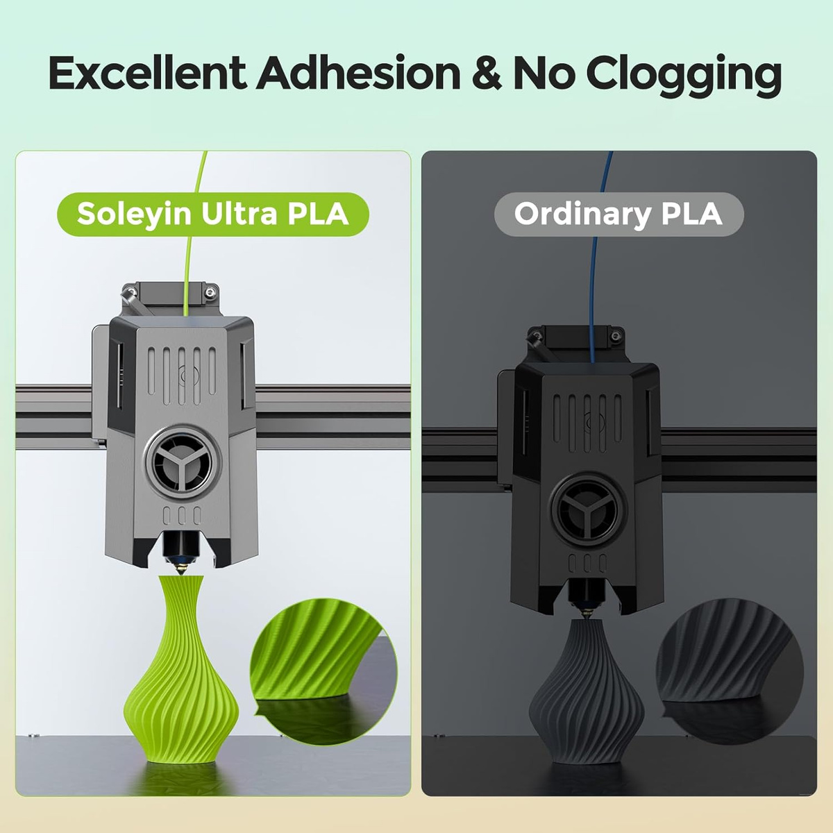 PLA пластик для 3D печати Creality Soleyin Ultra PLA1,75 мм, 3 кг ...