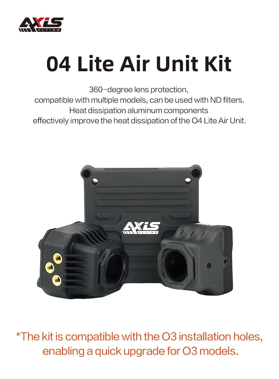 Детали для модификации объектива O4 Lite, алюминиевые детали для отвода тепла купить на OZON по ...