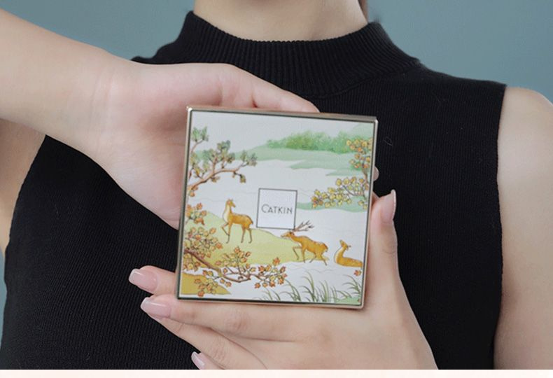 CATKIN Девятицветные тени для век 14g купить на OZON по низкой цене (2992651944)