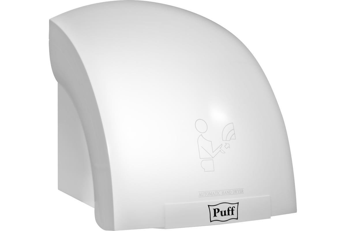 Сушилка для рук Puff 8975, 1.2 кВт, 30 м/с, автовключение ...