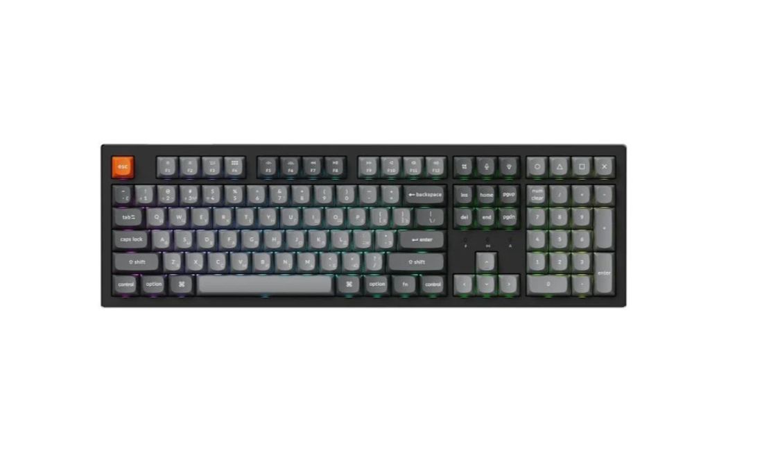 Клавиатура Keychron K10 Max Swappable RGB Brown Switch Black (K10M-H3 ...
