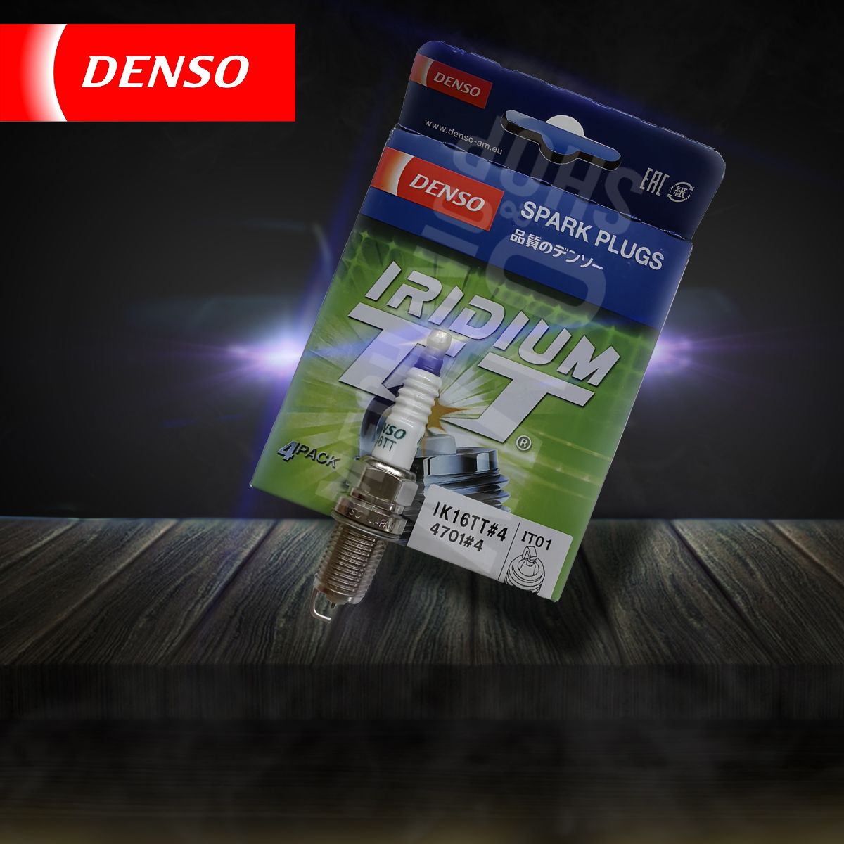 Свечи зажигания Denso Iridium TT IK16TT (4701) купить на OZON по низкой ...