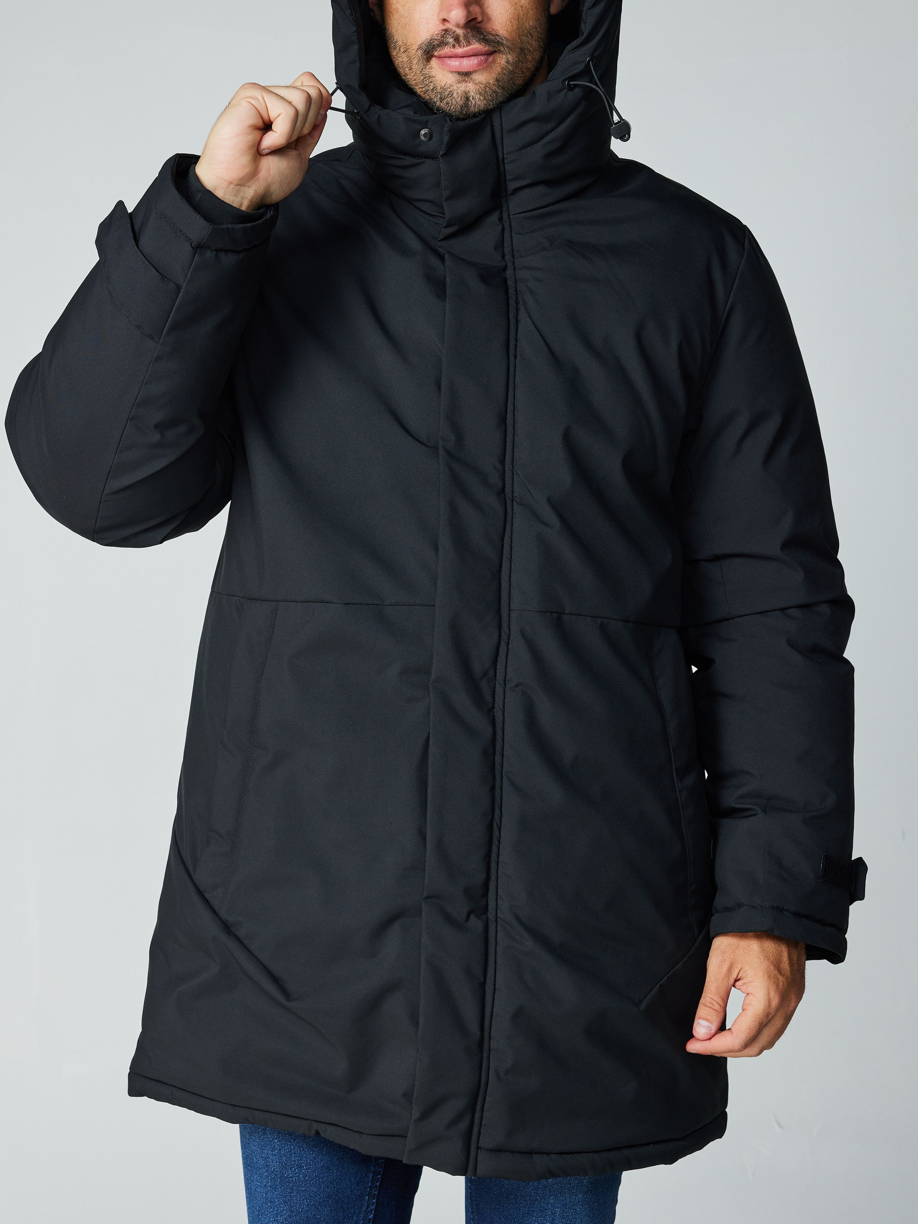 Куртка Мужской BOSECK Молния черный, глубокий черный стойка Полиэфирное волокно, размер 50 ...