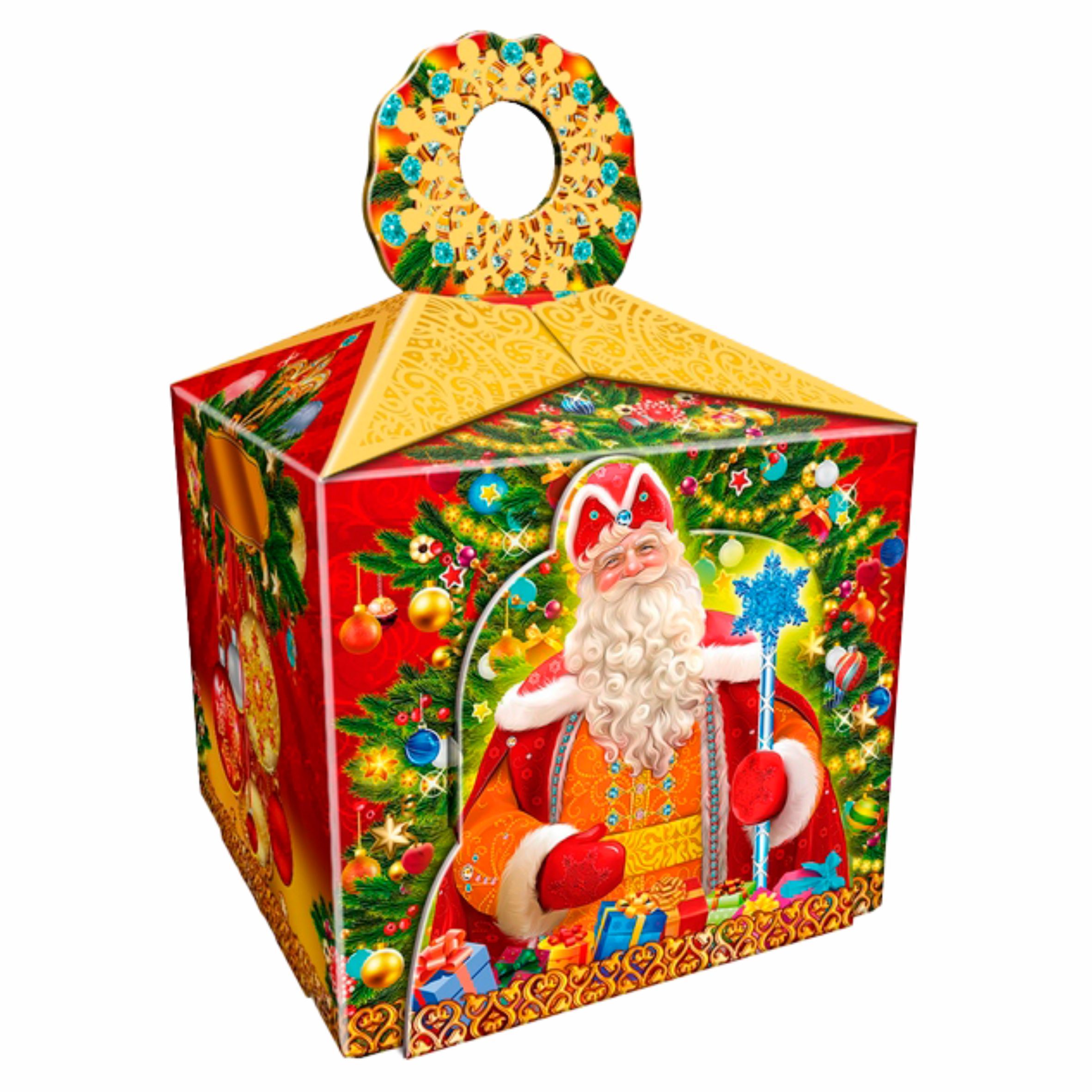 Новогодняя подарочная упаковка "Сказка к нам приходит" картонная 5 штук ...