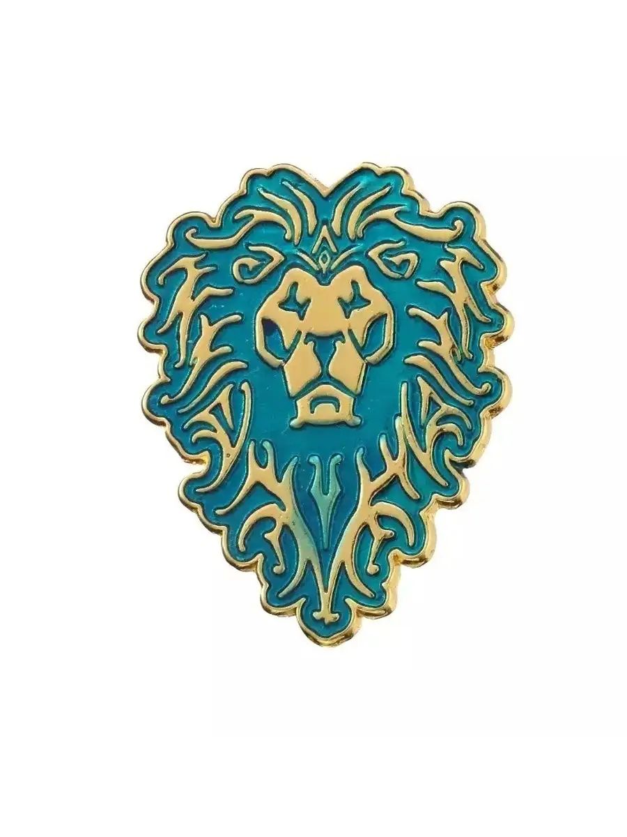 Значок Знамя Альянса Лев из игры World of Warcraft WOW Варкрафт купить ...