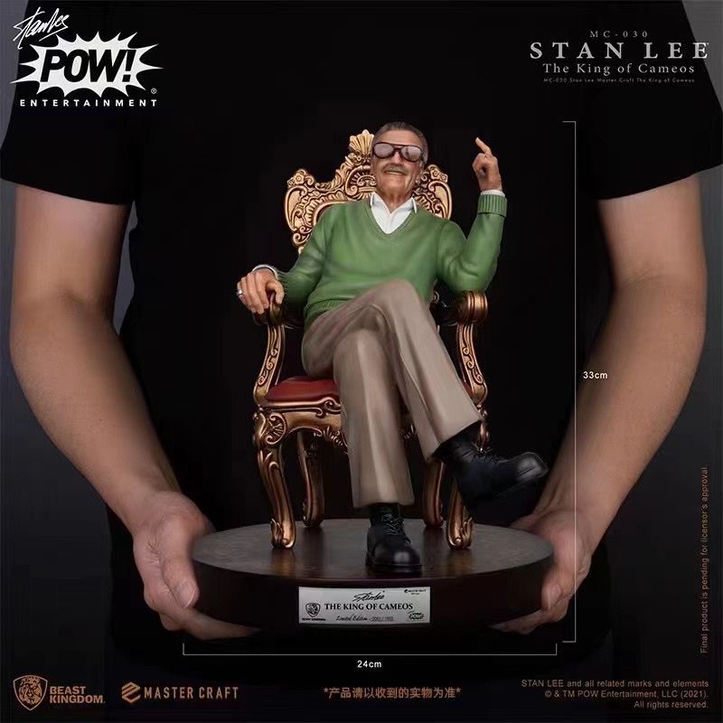 Коллекционная фигурка Stan Lee Master Craft The King Of Cameos фигурки ...