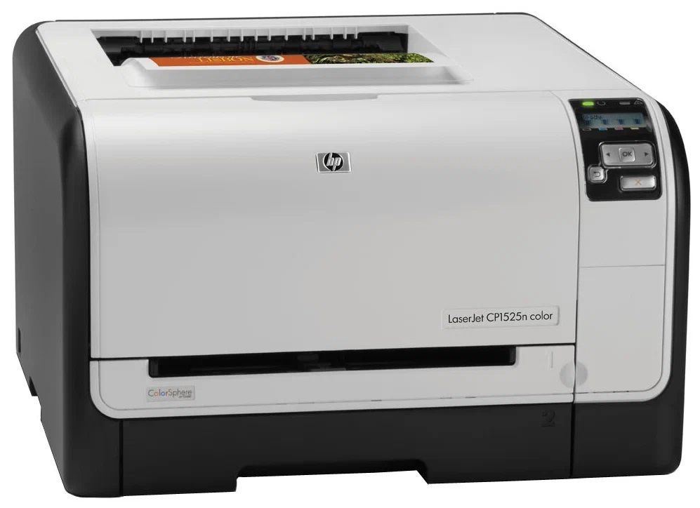 Принтер лазерный HP Color LaserJet Pro CP1525n купить на OZON по низкой ...