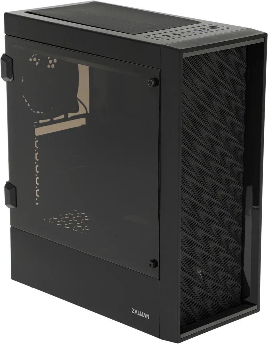 Корпус ATX Zalman ZM-T7 Black, Miditower купить на OZON по низкой цене ...