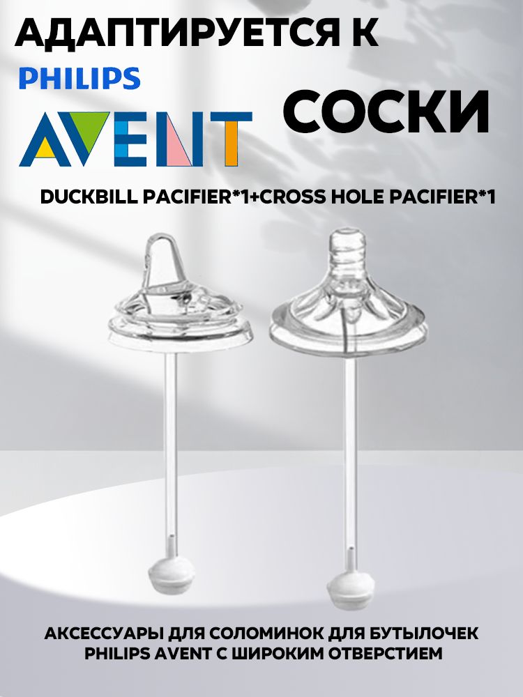 Запасные части для пластиковых соломинокПрименяется к Philips Avent ...