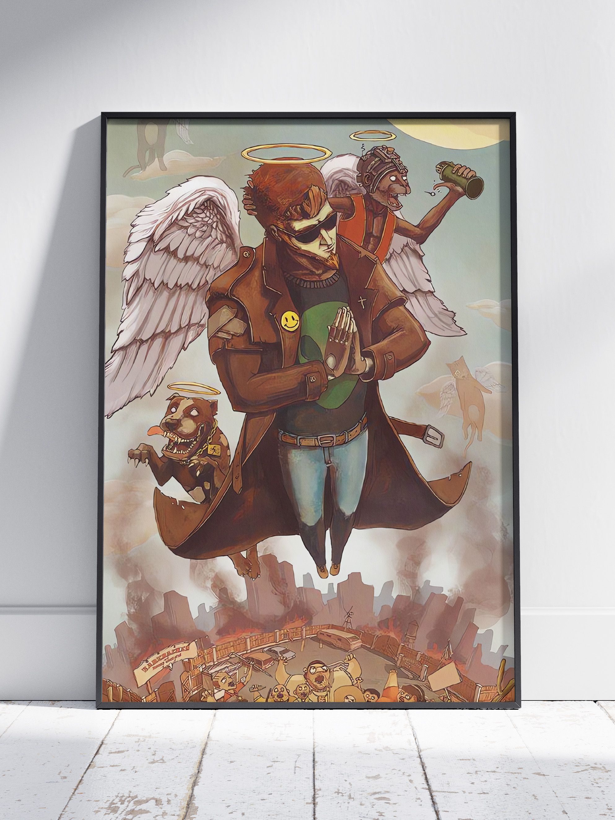 Постер HEAVEN POSTER Люди, Арт Postal 2, 30 21 купить c доставкой на ...