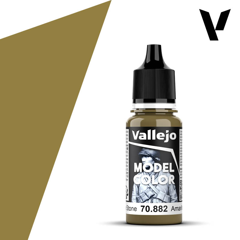 Краска Vallejo "Model Color" / 70.882 Middle Stone 18 мл купить на OZON ...