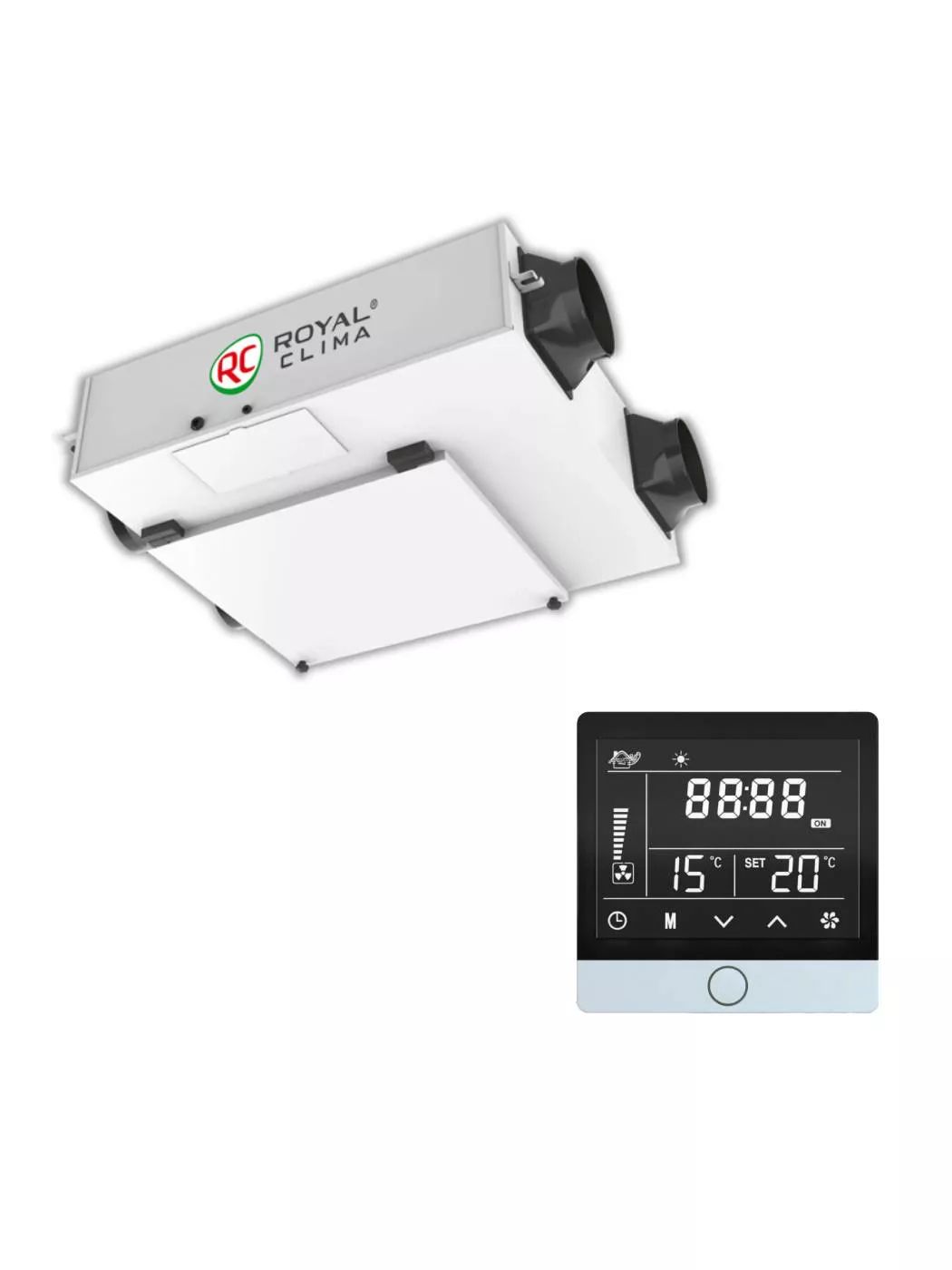 Установка приточно-вытяжная ROYAL CLIMA RCS-500-U 4.0 купить на OZON по ...