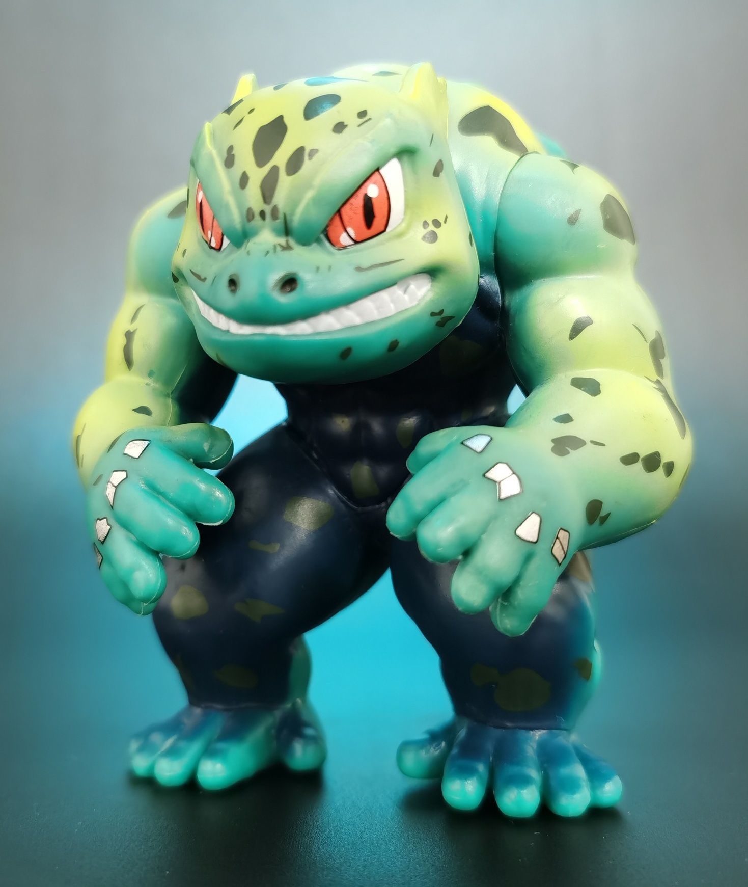 Фигурка Покемон мускулистый Бульбазавр / Pokemon Muscle Bulbasaur (10см ...